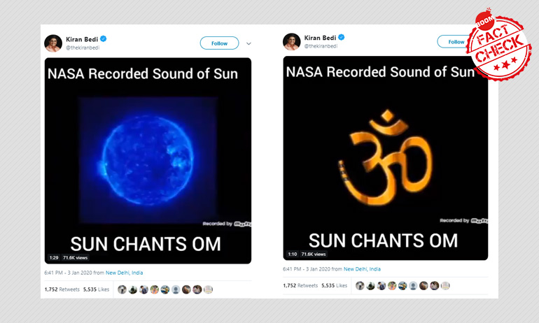 Did NASA Record 'Om' From The Sun?