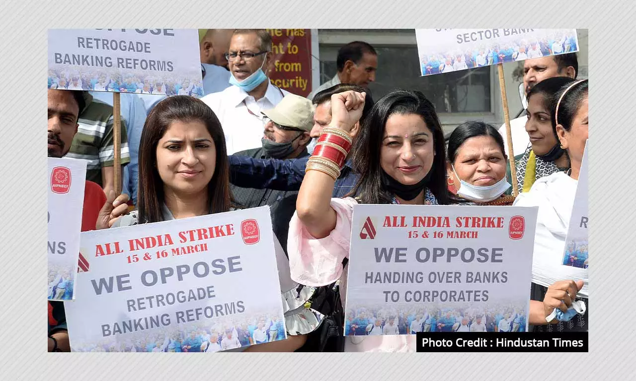 Bank Strike: Key Banking Services Hit As PSU Bank Employees Launch Two ...