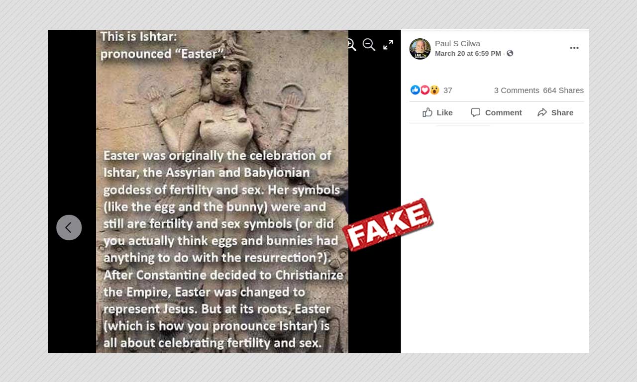 Easter Derived From The Name Of Ancient Mesopotamian Goddess? A ...