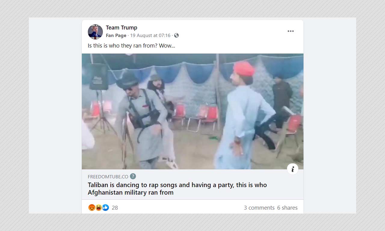 Video From Pakistani Wedding Shared As Taliban Fighters Celebrating | BOOM