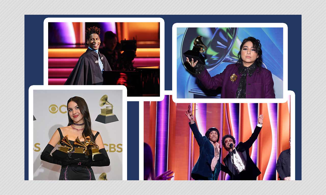 2022 Grammy Awards: Jon Batiste, Olivia Rodrigo, Silk Sonic Biggest ...