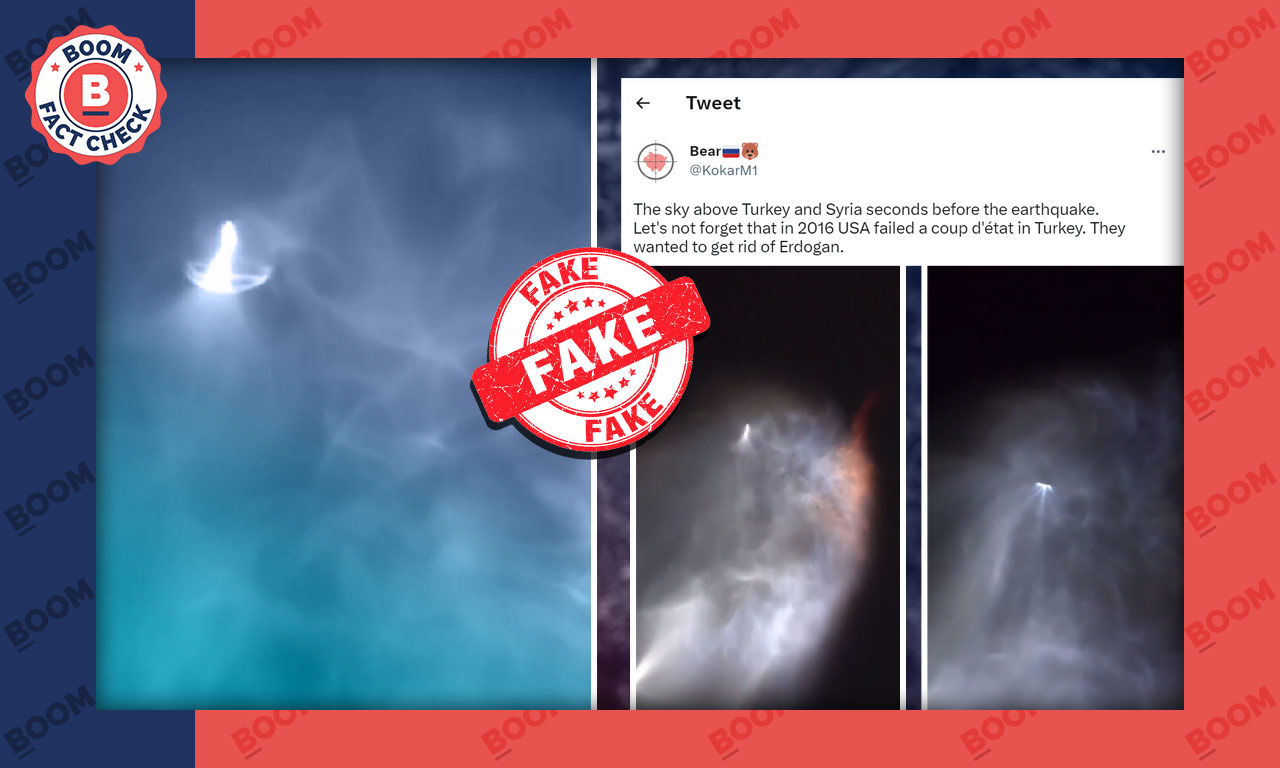 Video of SpaceX Rocket Launch Peddled As Türkiye Earthquake | BOOM