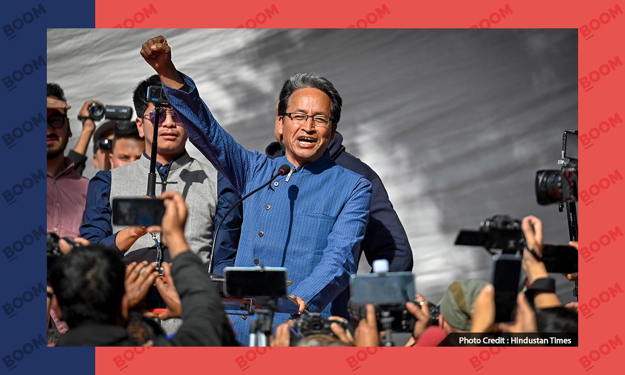 Sonam Wangchuk And Hundreds Of Other Ladakh Residents Are Protesting In ...