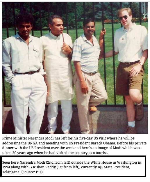 Narendra Modi Standing Photo