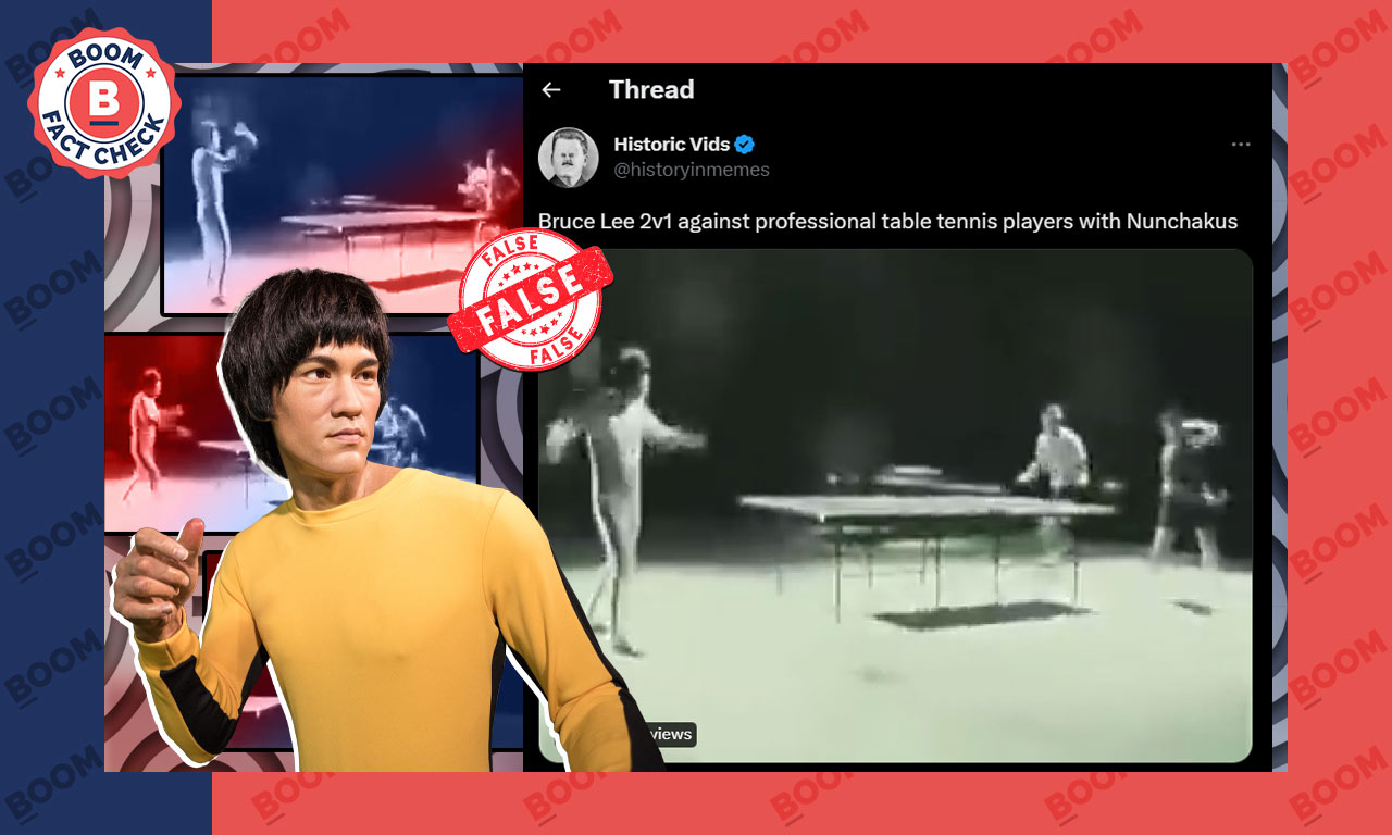 Video of Bruce Lee Playing 2 vs 1 Table Tennis Is Actually A Nokia Ad ...