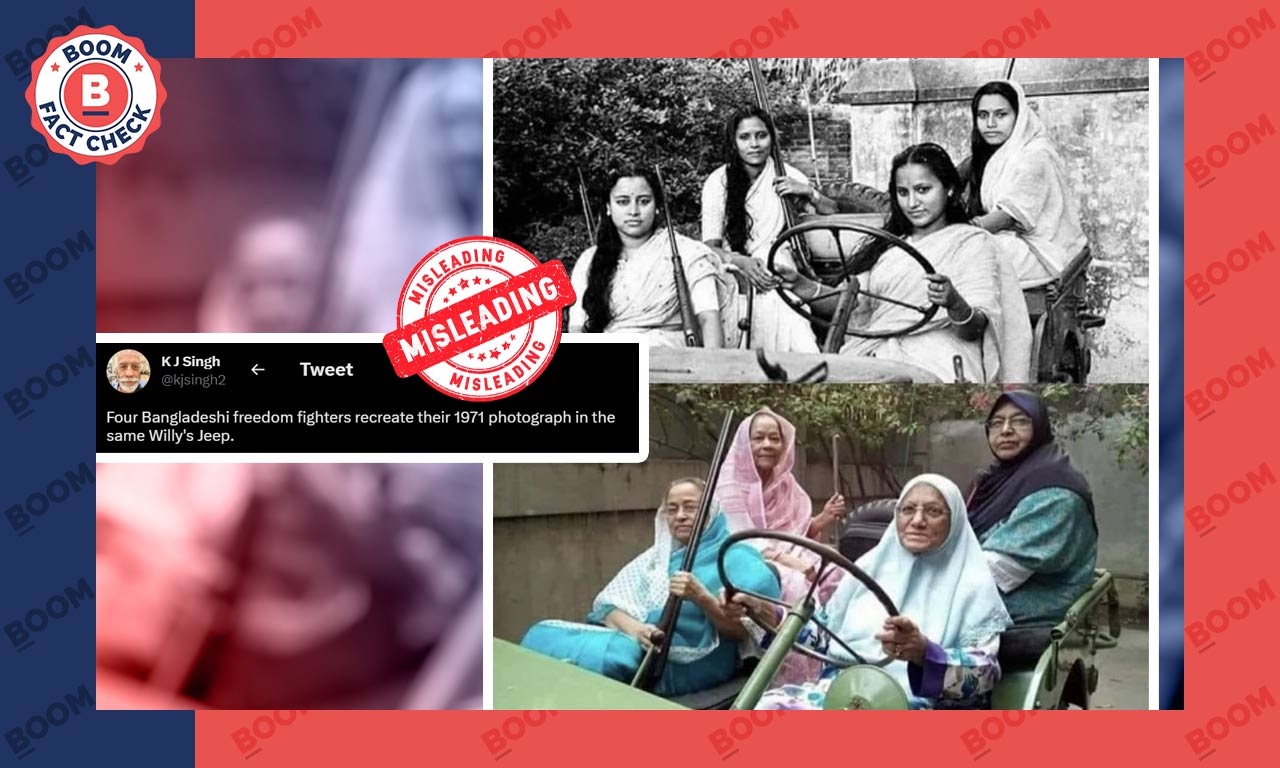 No, Photo Does Not Show Bangladesh Freedom Fighters Recreate 1971 ...