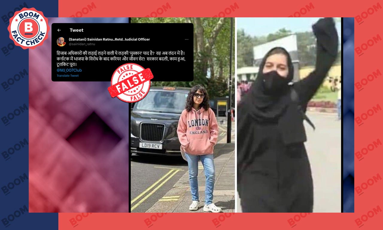 Image Of RJ Sayema In London Falsely Shared As Pro-Hijab Protester ...
