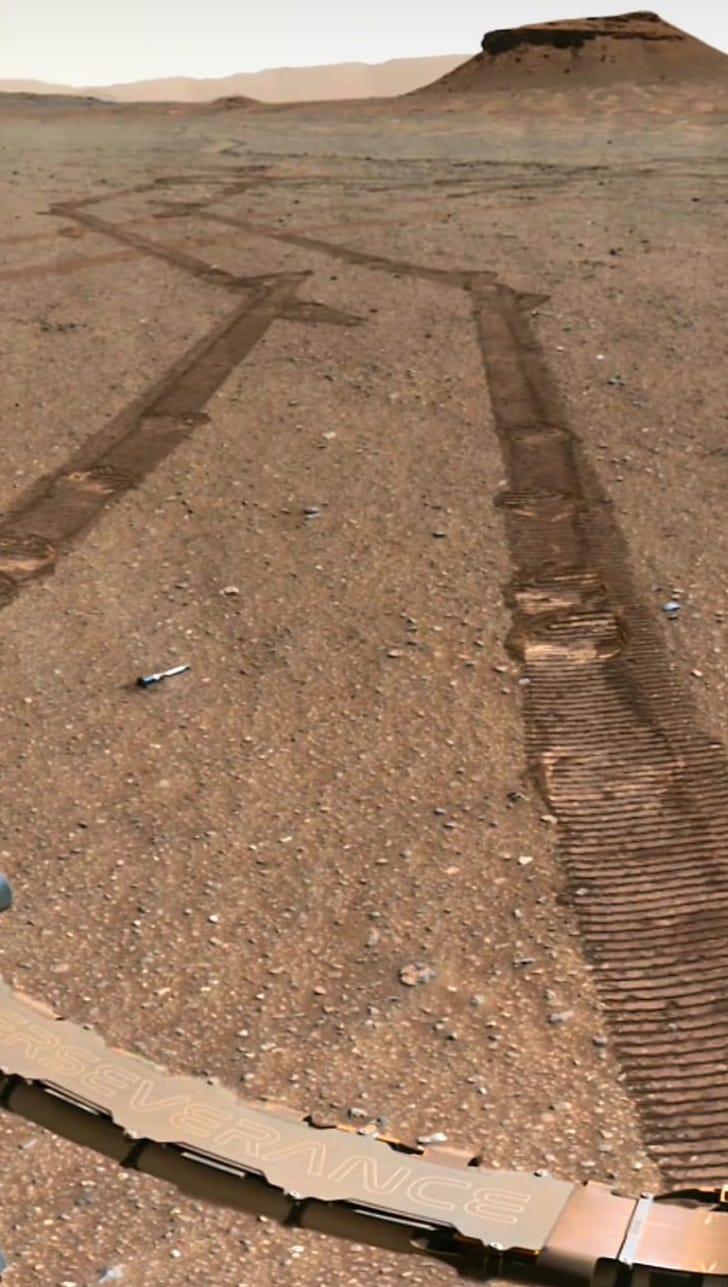 Mars Rover Tracks Meme