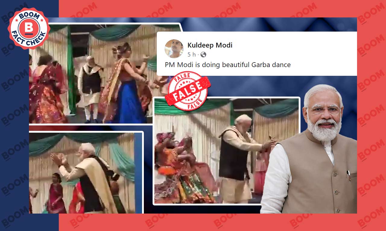 Video of Narendra Modi Lookalike Viral As PM Doing Garba | BOOM
