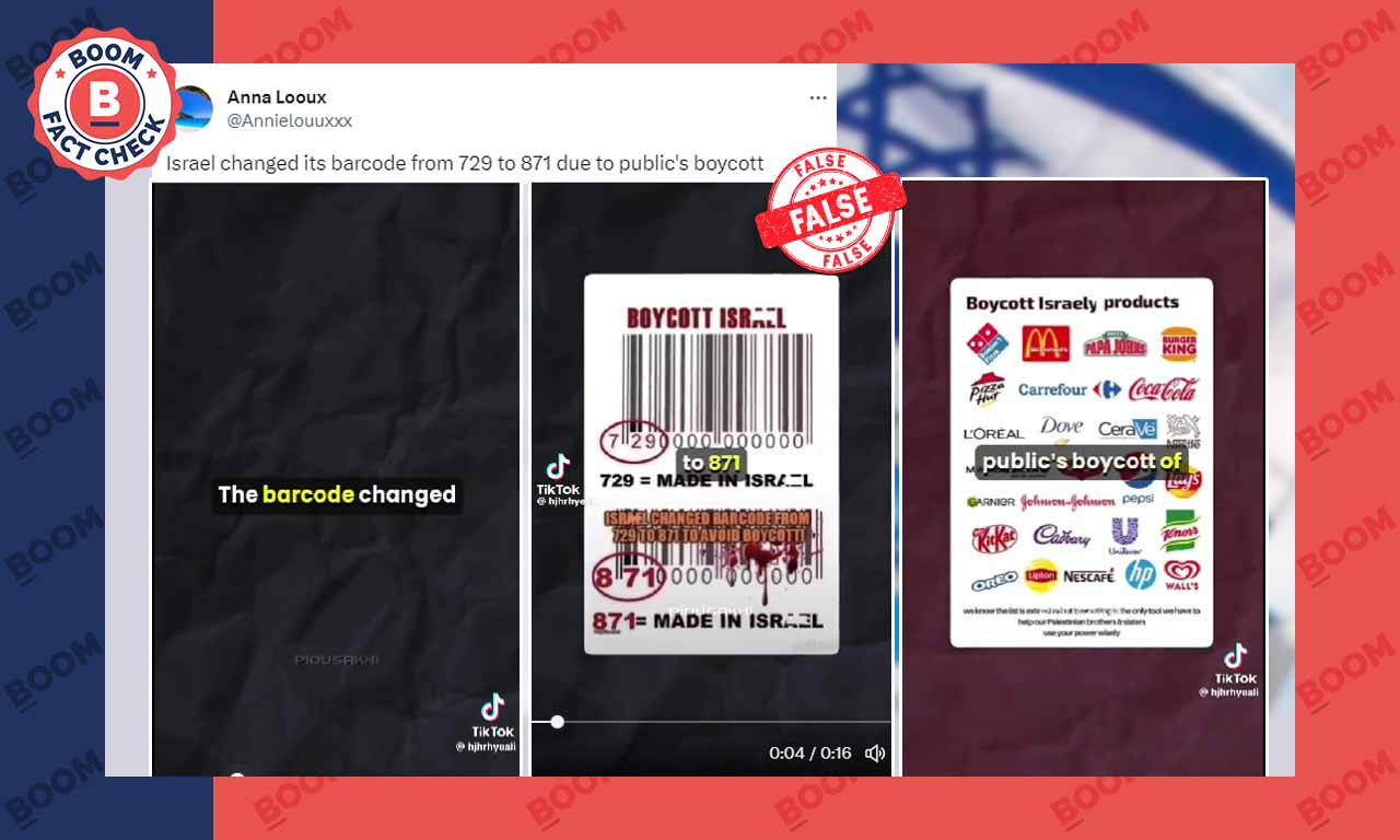 Fact Check: Debunking False Claims on Israel's Barcode Change from 729 ...