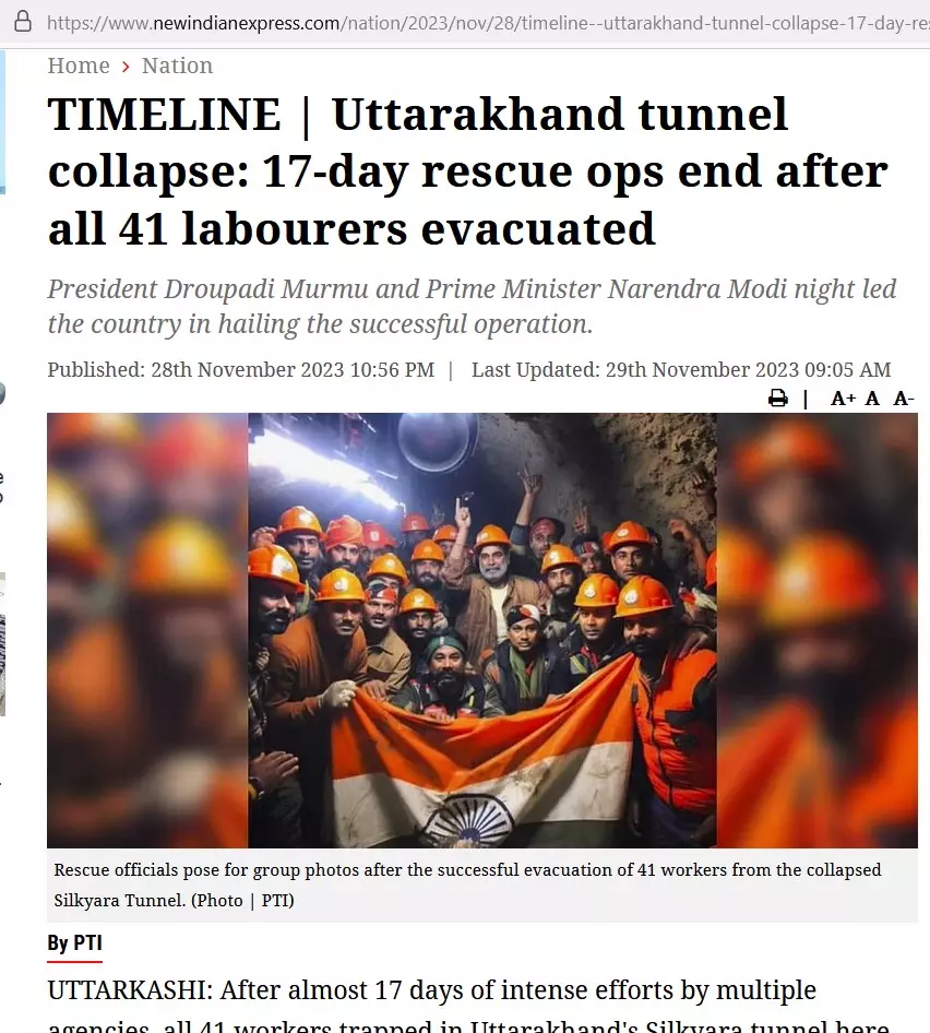 Fact Check: News Outlets Run AI-Generated Photo To Show Uttarakhand ...