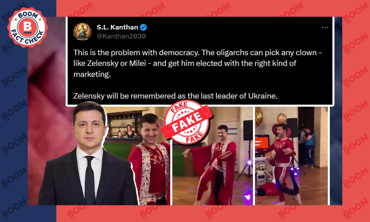 Video Of Ukrainian President Volodymyr Zelenskyy Belly Dancing Is A