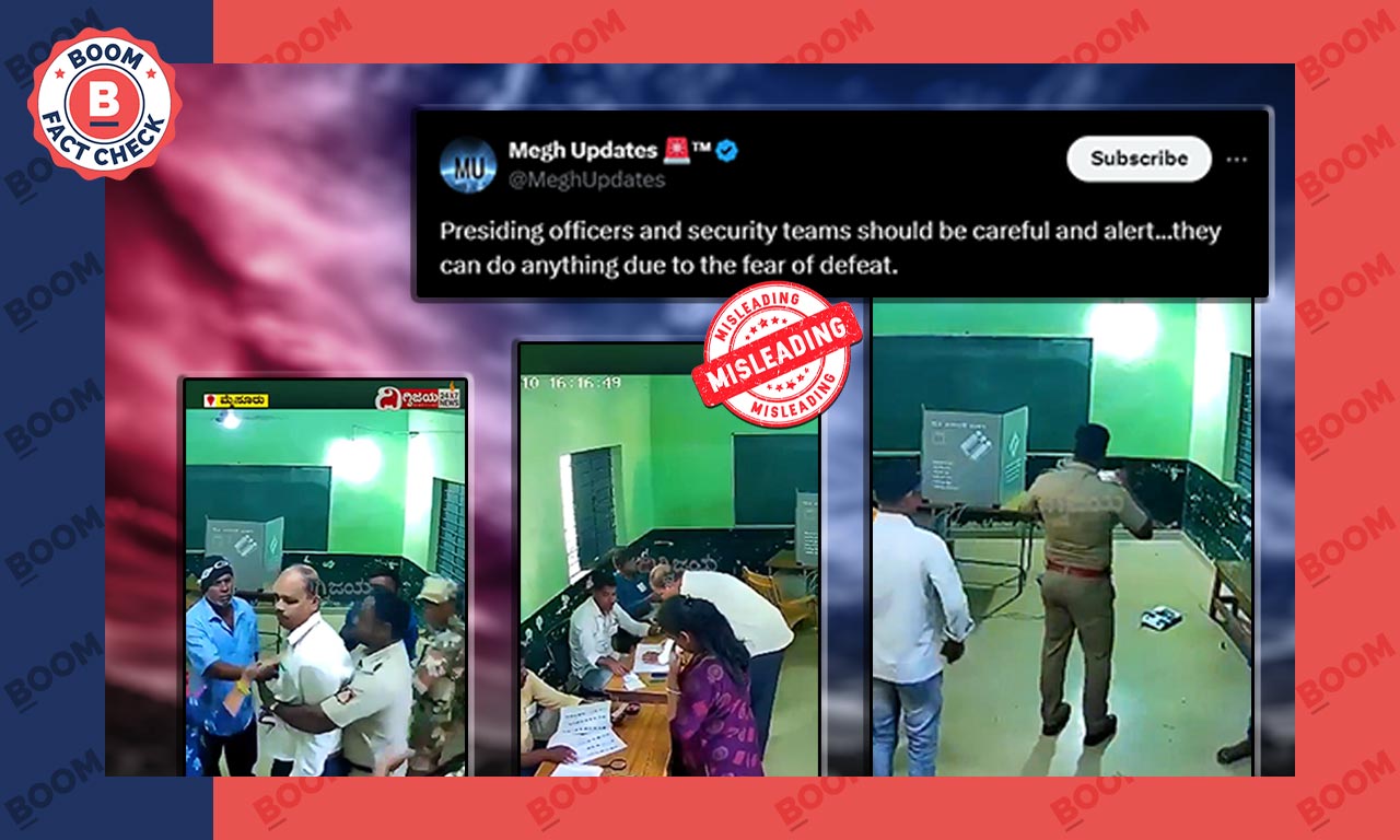 Old Video Of Man Breaking EVM Control Unit In Karnataka Viral As Recent ...