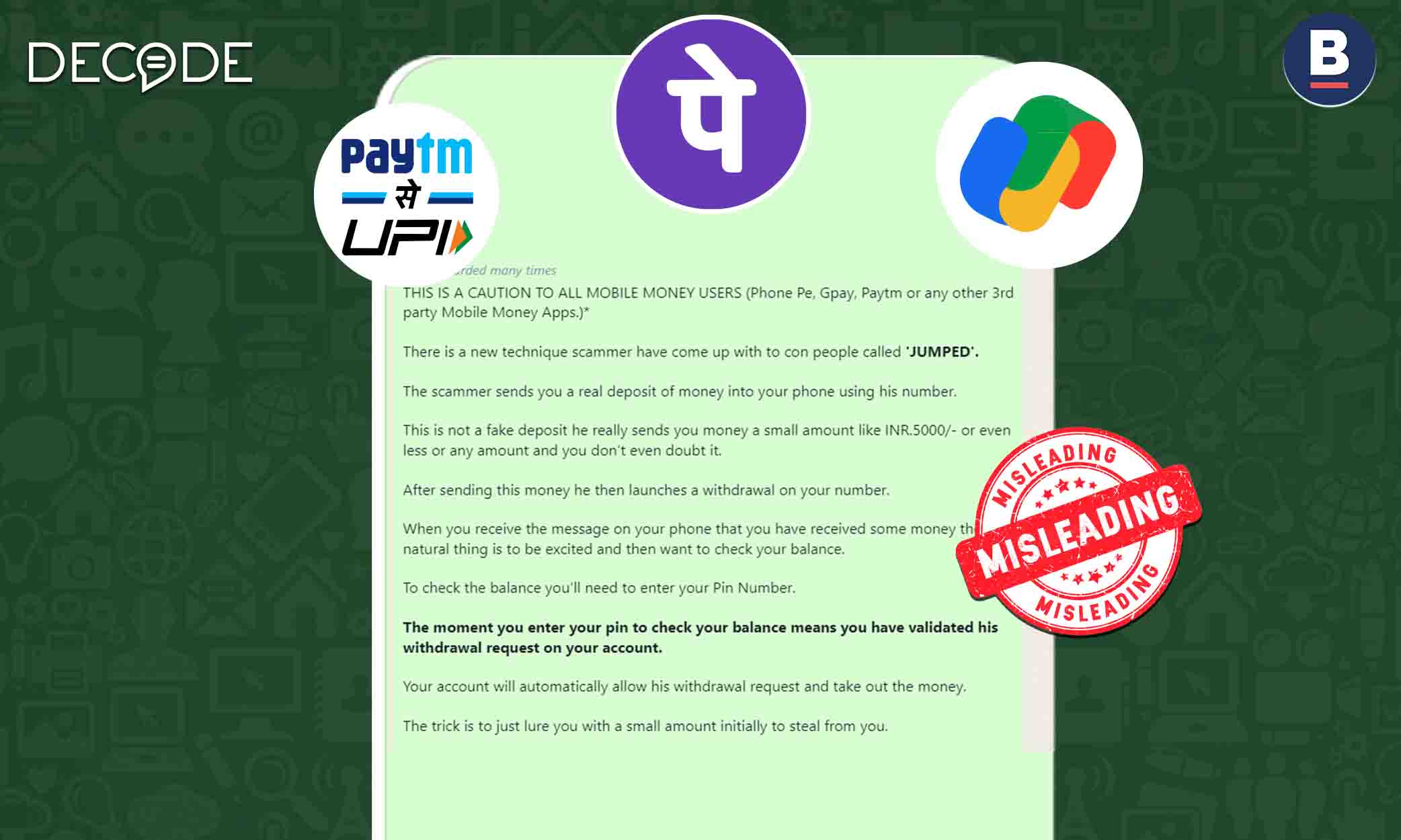 Can Scammers Steal Money When You Check Your UPI Balance? Here’s What ...