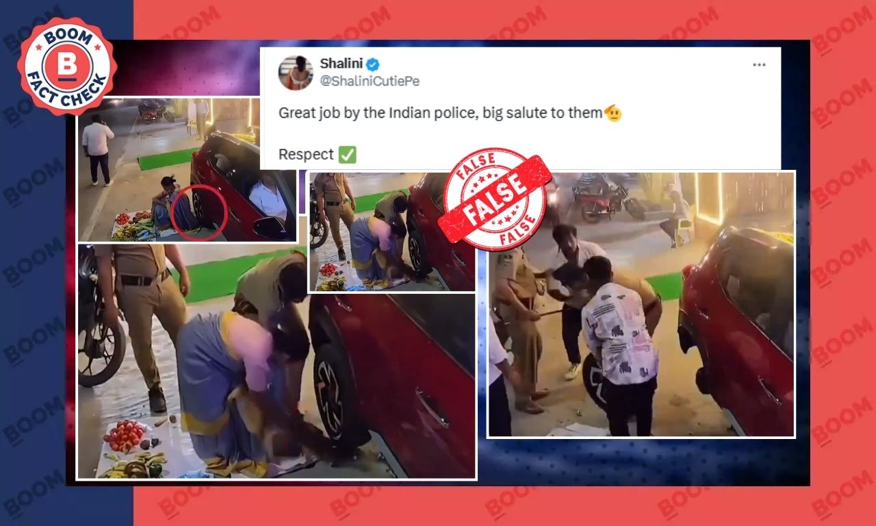 Scripted Video of Police Helping Roadside Vendor Viral As Real