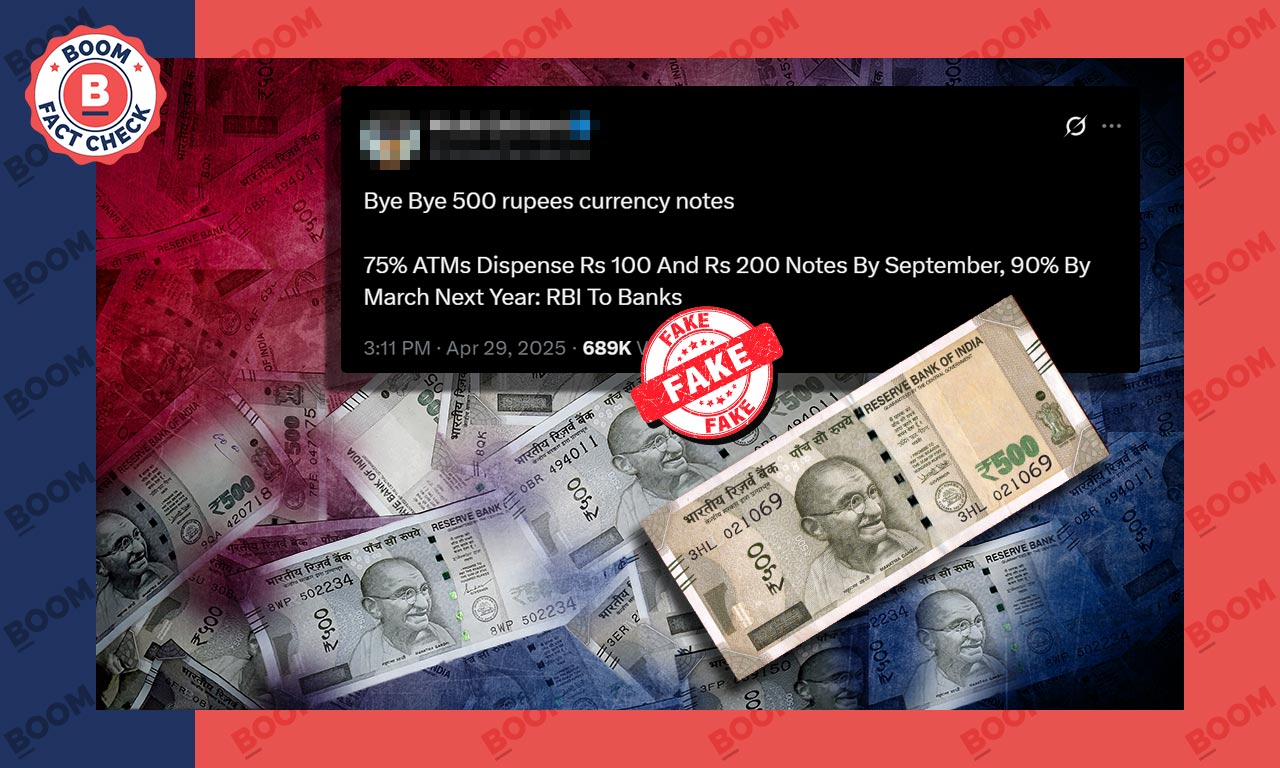 RBI To Ban Rs 500 Notes In 2026? Viral WhatsApp Message Debunked | BOOM