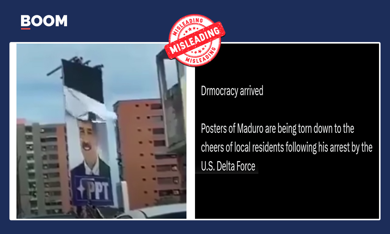 Old Video Viral As Venezuela Celebrating US Capture Of Maduro | BOOM